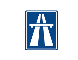 Verkeersborden voor het auto theorie-examen leren