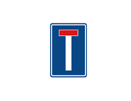 Verkeersborden voor het auto theorie-examen leren