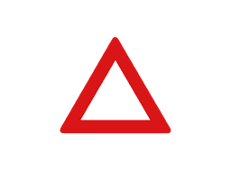 Verkeersborden voor het auto theorie-examen leren